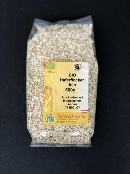Bio Haferflocken fein 500g